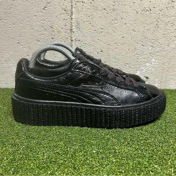 Puma | Shoes | Puma By Rihanna Fenty Creeper Black Platform Patent ...